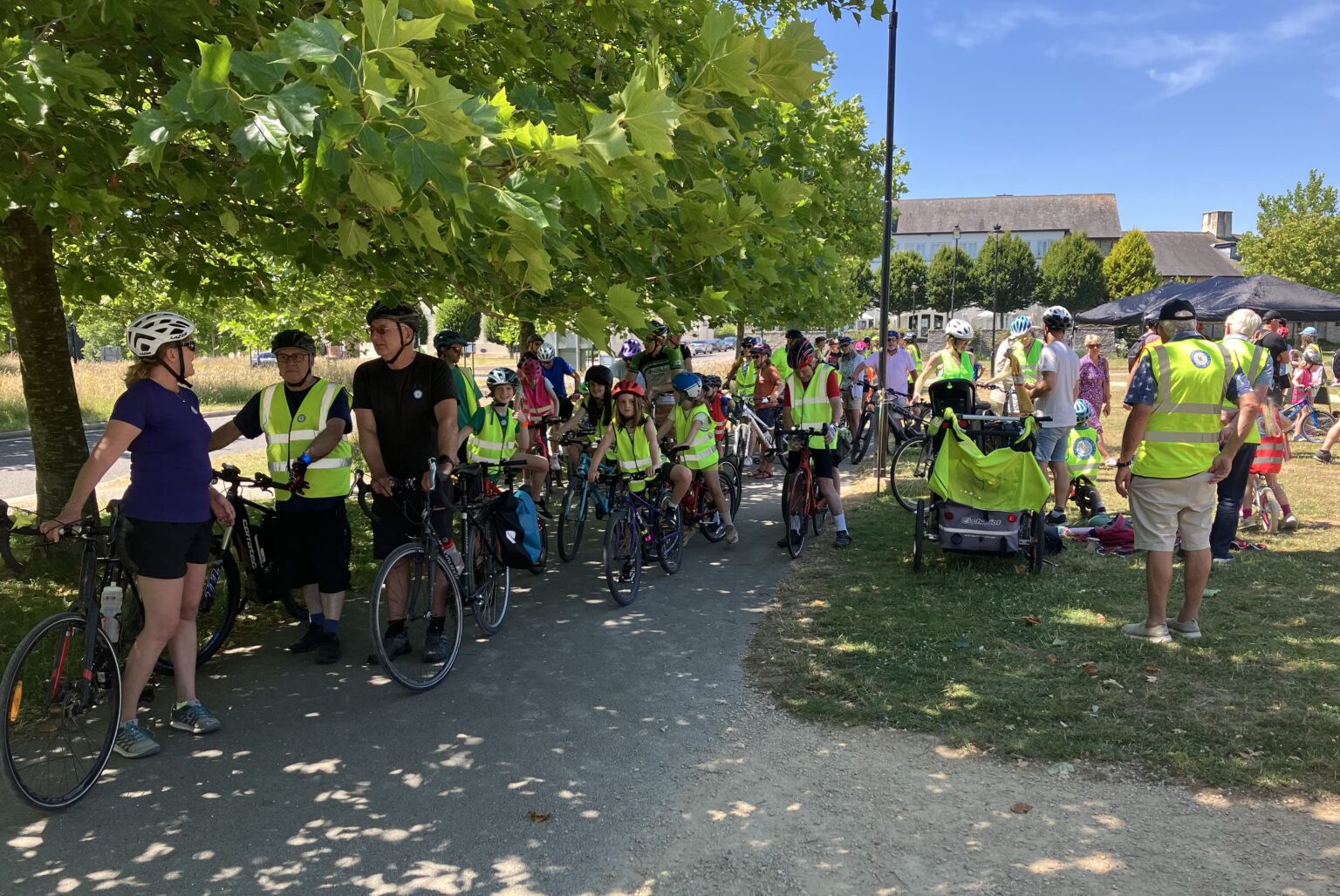 Seventy cyclists turned out for the first Streets Alive community cycle ...